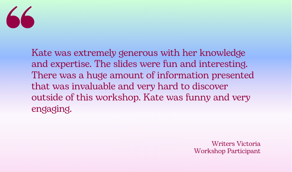 Workshops – Kate Cuthbert